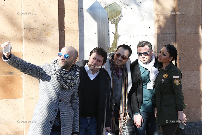 Official opening ceremony of the “Eternal Alphabet” art-relief project